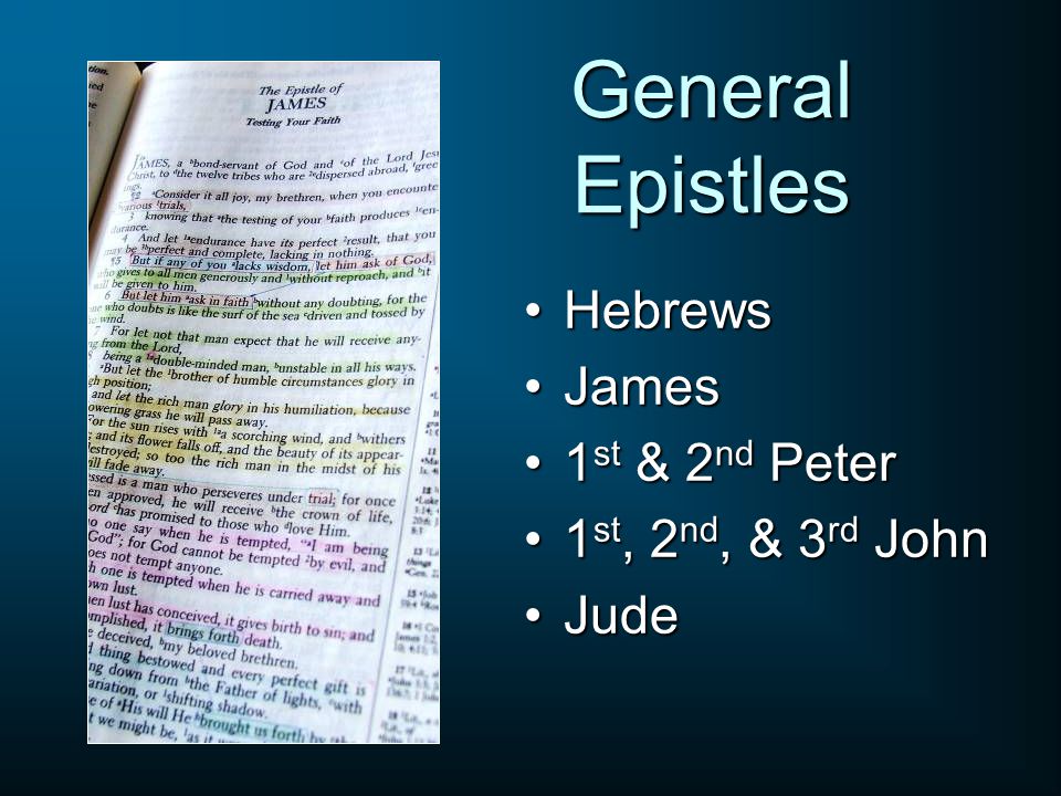 The General Epistles – Smoodock's Blog